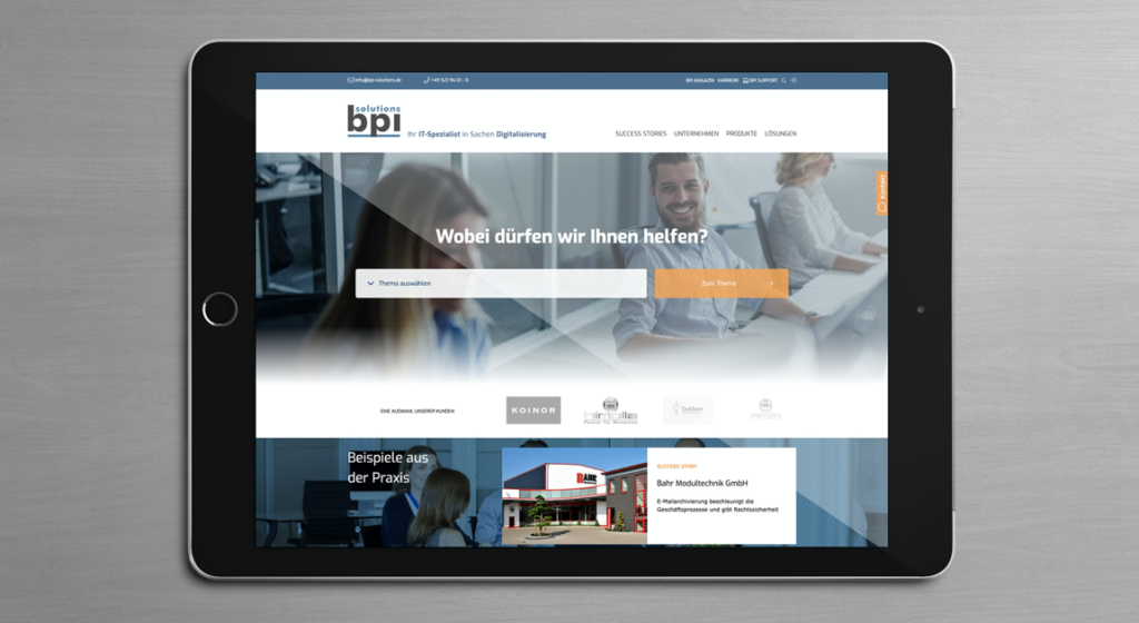 Projekte - Dockschiff Digital